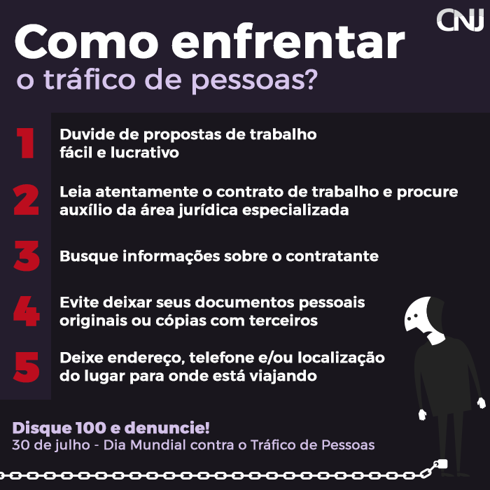 30 De Julho - Dia Mundial Contra o Tráfico de Pessoas - Tabelionato BC 30 De Julho - Dia Mundial Contra o Tráfico de Pessoas - Tabelionato BC